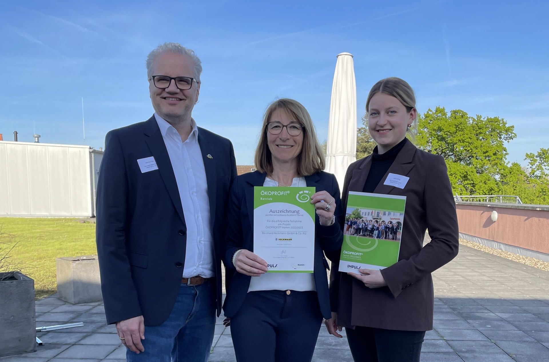 Die Zukunft im Blick: Heckmann erhält Re-Zertifizierung ÖKOPROFIT ...