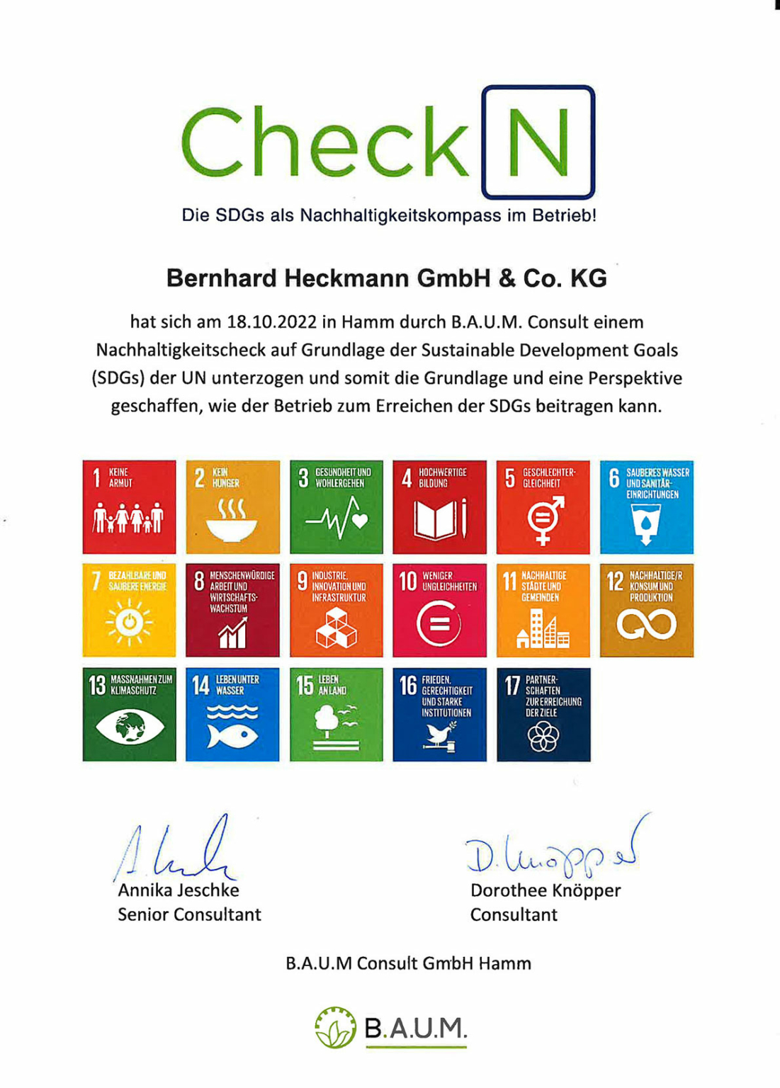 Über Bernhard Heckmann